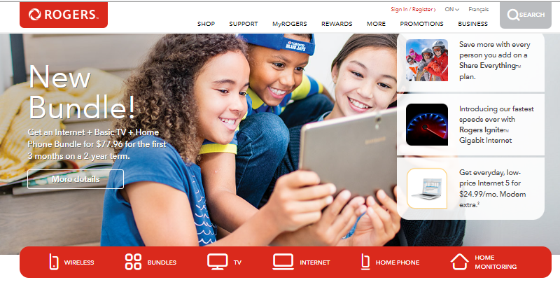 Rogers & Fido Optimization – User Experience and Digital Marketing